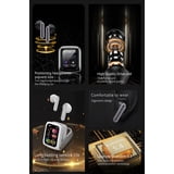 Full Color Touch Screen Earbuds Wireless Bluetooth Earphones 5.4 ...