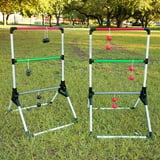 MD Sports Foldable Ladder Toss Game, Red, Green and Black - Walmart.com