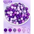 Silicone Beads 160PCS, 15mm Mixed Color Round Rubber Beads Bulk, for ...