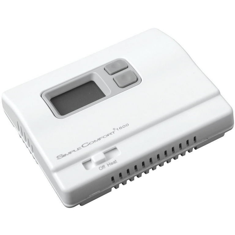 Simple Comfort Thermostat ICM Controls SC1600L Non Programmable