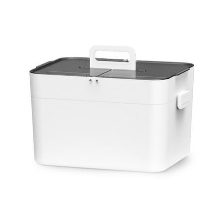 Drug Storage Box Medical First Aid Box Convenience Compartment Portable ...