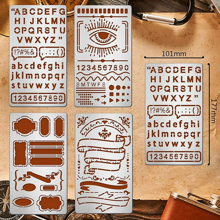 Metal Stencils For Scrapbooking