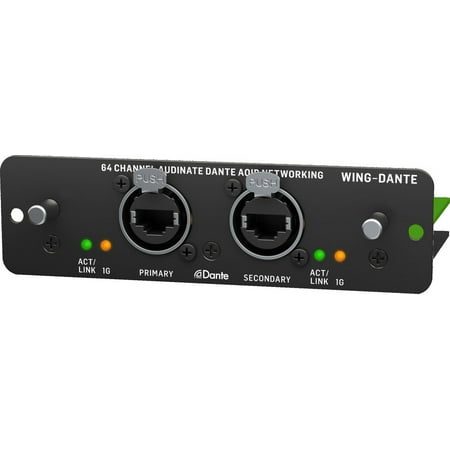 Behringer WING-DANTE 64-Channel Dante Expansion Card | Walmart Canada