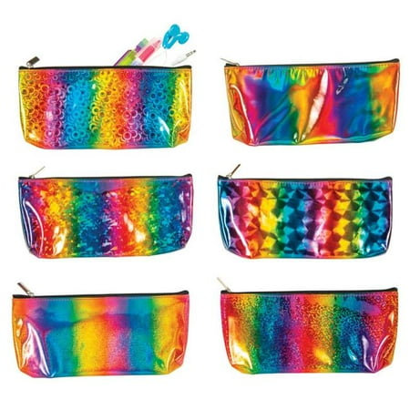 Assorted Color Rainbow Prism Pencil Pouches - Case of 36 - Walmart.ca
