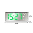 Multifunctional Wall Clock, Digital Electronic Clock, Silent Clock ...