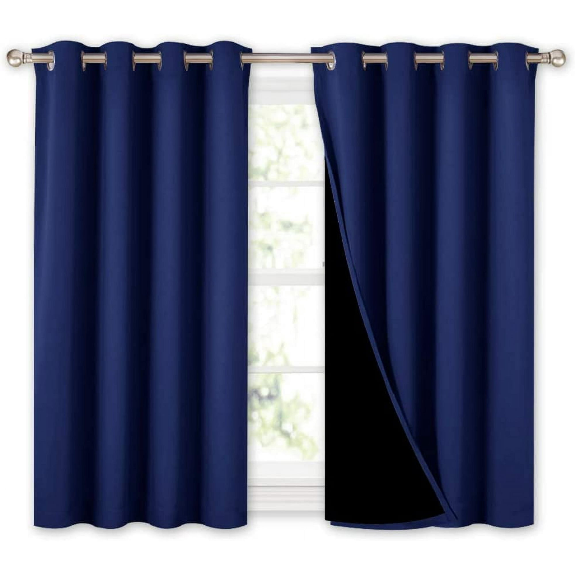 Click here for Siabc-Thermal Insulated Blackout Curtains - Short... prices