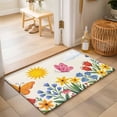 2x3 Ft Entryway Area Rug, Spring Country Kitchen Rug Runner Washable ...
