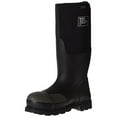 Bogs Men's Forge Steel Toe Waterproof Rubber Work Rain Boots * BLACK ...