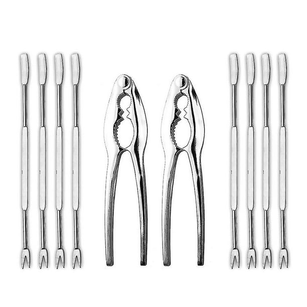 Lobster Crackers And Picks Set, 10-piece Crab Leg Crackers And Tools ...
