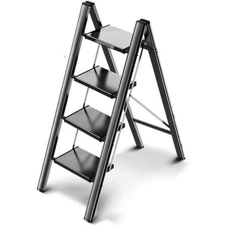 Step ladders Foldable 4 Step Ladders Stool Folding Step Ladder with Not ...