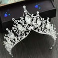 CNKOO Baroque Wedding Crowns Gold Rhinestone Bridal Crown and Tiara ...