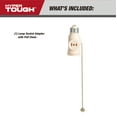 Hyper Tough Lamp Socket Adapter with Pull Chain converts standard ...