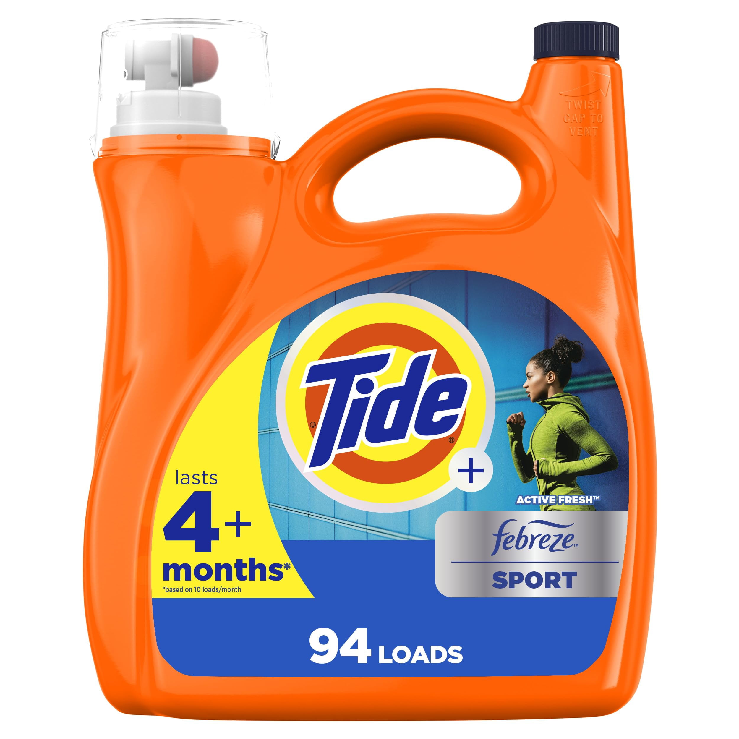 Tide Plus Febreze Sport Défense contre les Odeurs, HE Turbo Clean ...