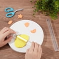 1 Set Acrylic Rolling Pin Solid Round Tube Clay Roller DIY Polymer Clay ...