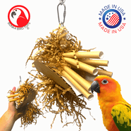 Bonka Bird Toys 51207 Medium Preener Bird Toy Cage Parrot Toys Cage ...