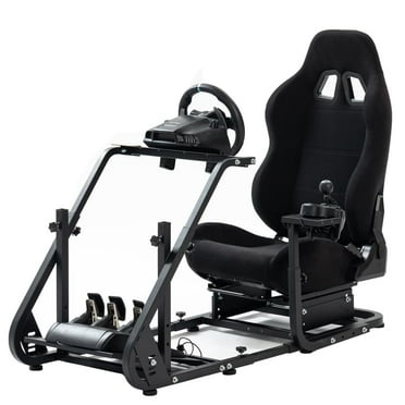 Supllueer G920 Racing Simulator Cockpit Wheel Stand with Seat ...