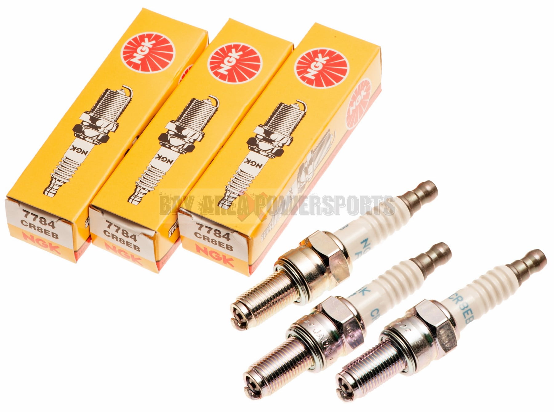Sea Doo Spark 900 NGK Spark Plug Set All Models 7784 CR8EB 415129403 ...