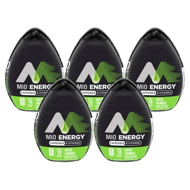 MiO Energy Green Thunder Sugar Free Water Enhancer, 1.62 fl oz Bottle ...