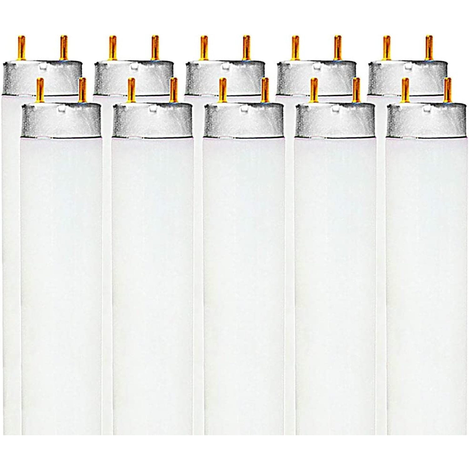 Bilot LR20730 (10-Pack) F32T8/841 32-Watt 4 FT T8 Fluorescent Tube Light Bulb, Cool White 4100K ...
