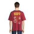 KISS Men's & Big Men's Greatest Hits Graphic Band Tee, Size XS-3XL ...