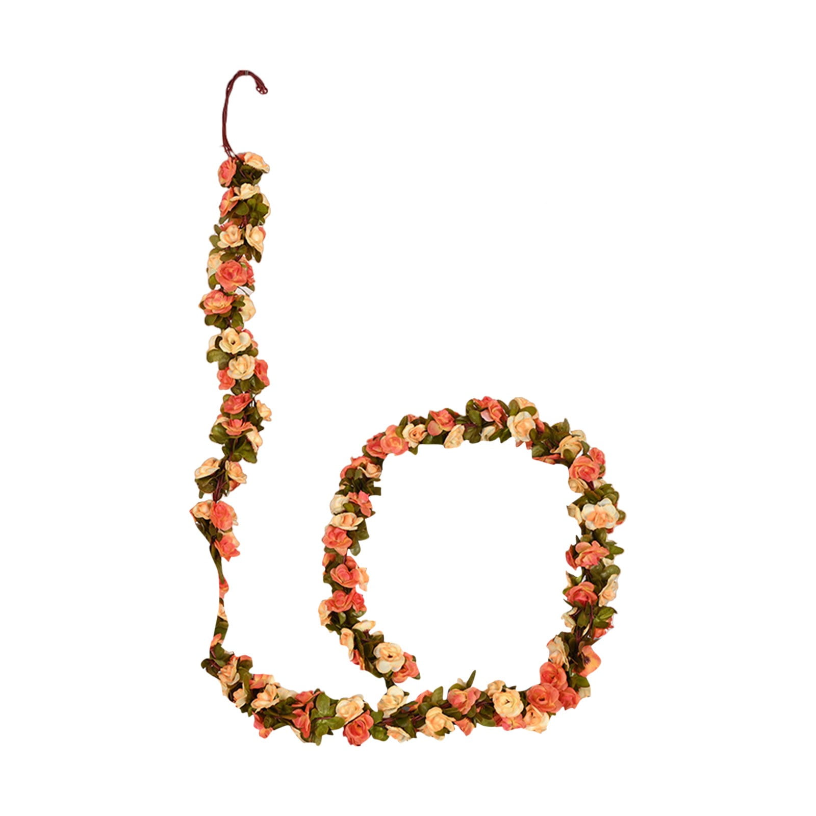 Click here for 8ft Artificial Rose Flower Garland Vine - Fake Han... prices