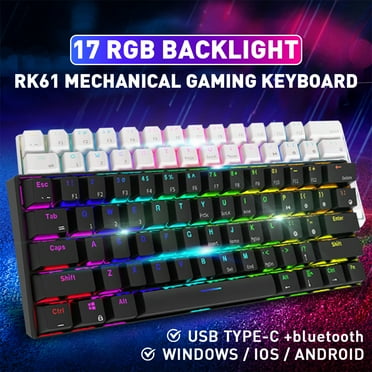 Sceptre SK-604 104 Key USB Wired Illuminated Mechanical Gaming Keyboard ...
