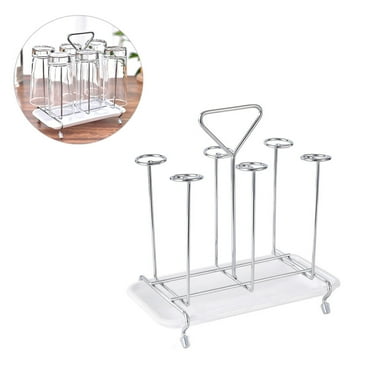Cup Drying Rack, Countertop Mug Holder, Multi-Functional Kitchen ...