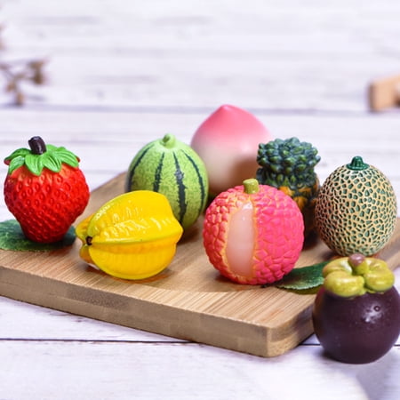 Aofa Decorative Lifelike Realistic Artificial Fake Fruit Decor ...