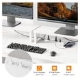 47" Computer Desk with File Cabinet and Power Outlets, Home Office Desk ...