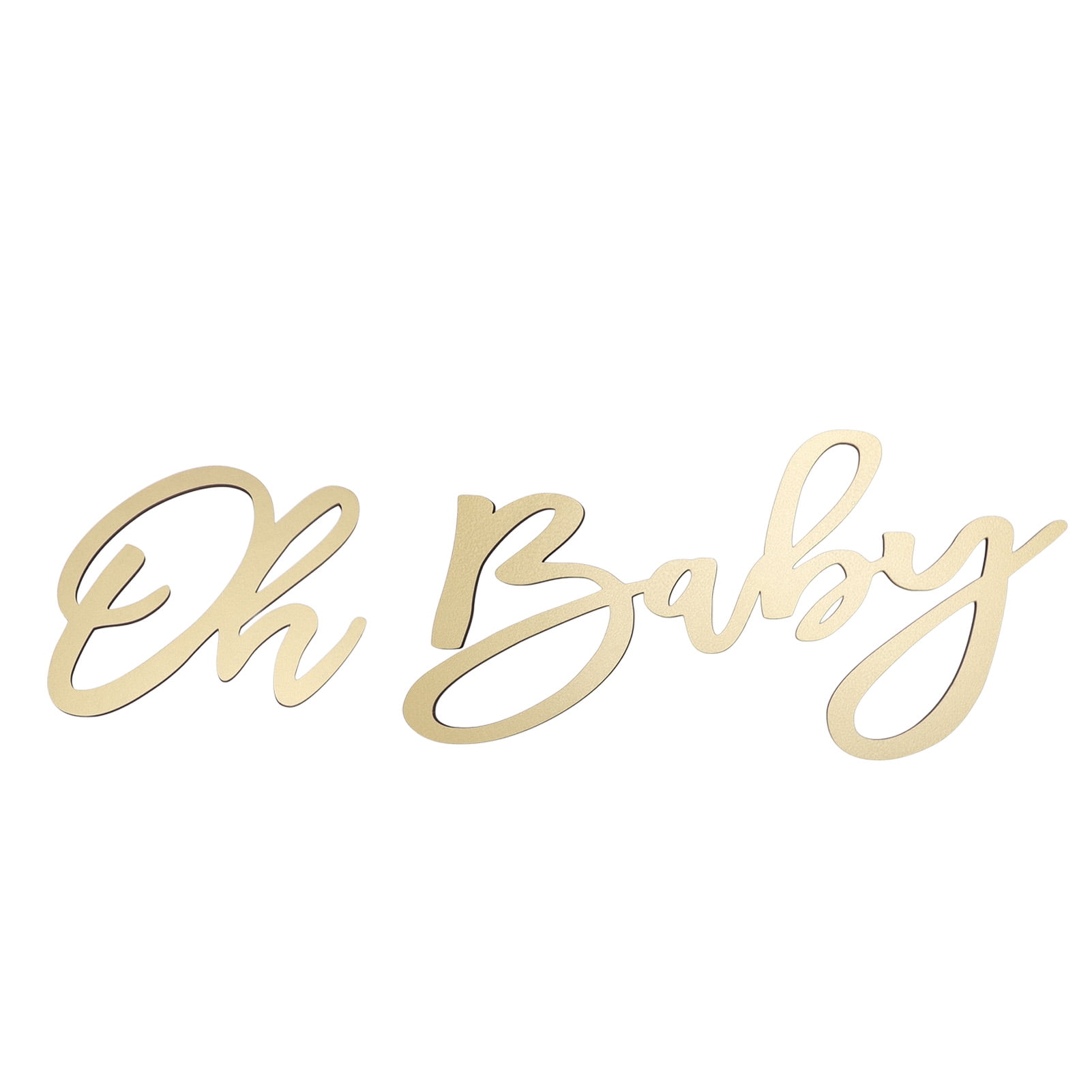 Click here for Youthink Oh Baby Sign Cutout  Gender Reveal Backdr... prices