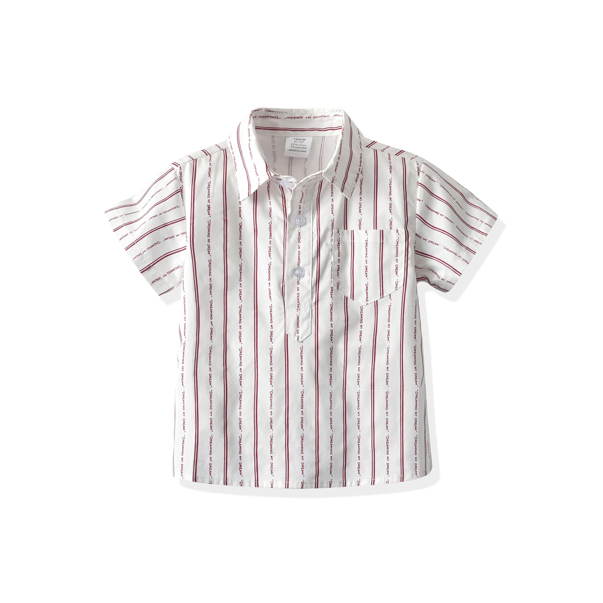 Click here for Goowrom Summer Little Boys Short Sleeve Lapel Sing... prices