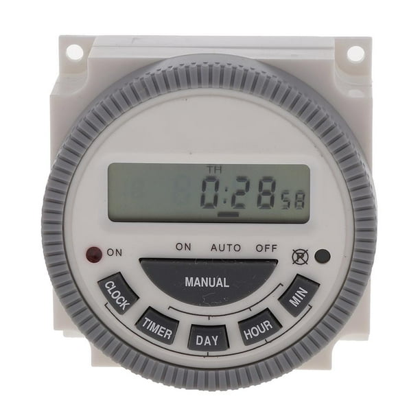 Interruptor Temporizador Electrónico De Plástico Zulema Temporizador ...