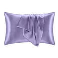 NovaStitch Satin Pillowcase with Envelope Closure Soft Cooling Anti ...