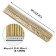 Bamboogro 2ft Bamboo Plant Stakes, 25pcs, Durable Support for Gardening ...