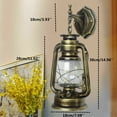 Miumaeov 2pack Antique Lantern Wall Lamp Sconce Wall Light Hallway ...