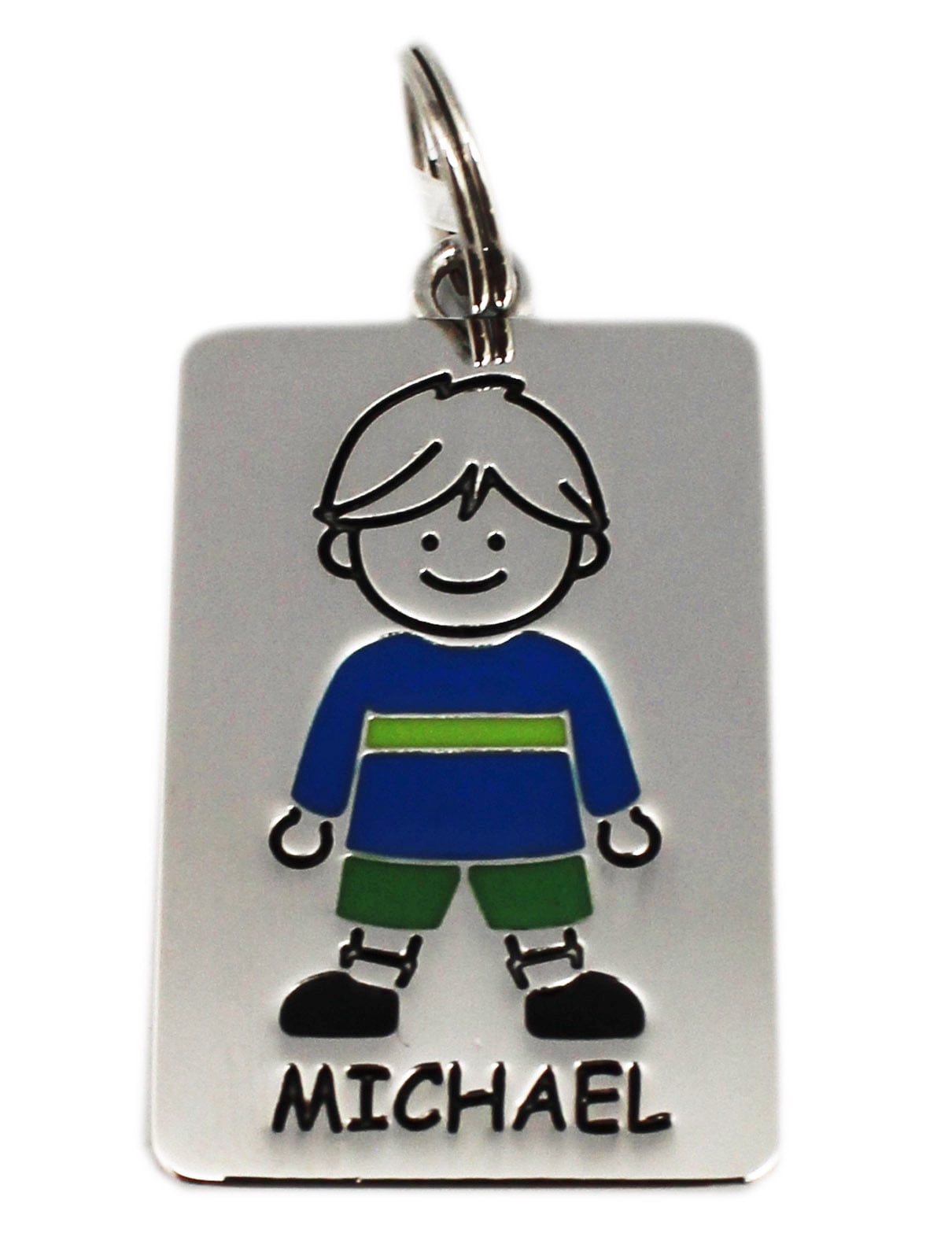 Metal Name Plate Tag: Michael - By Ganz - Walmart.com