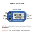 DN25-DN80 Flow Meter, LCD Digital Display Flowmeter PVC Pipe Liquid Water For Farm Garden ...
