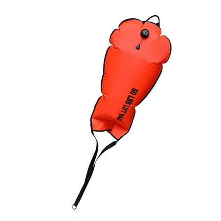 kurtrusly Dive Lift Bag Inflatable Decompression with Head Pumping Buoy ...