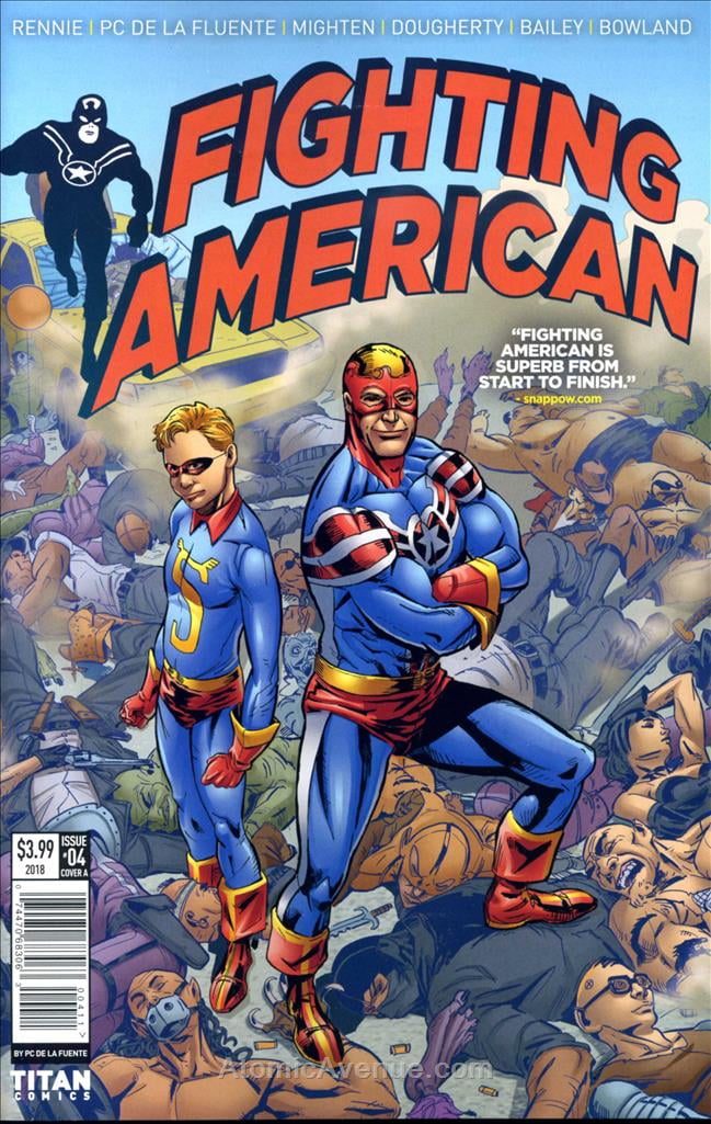 Fighting American (Titan, 2nd Series) #4A VF ; Titan Comic Book ...