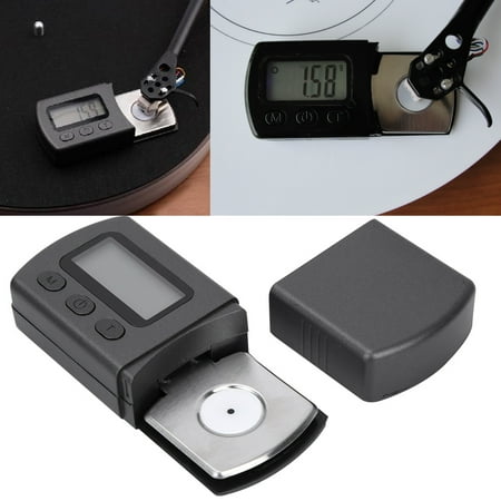 Turntable LCD Backlight Stylus Force Scale Gauge, Phonograph Pressure ...