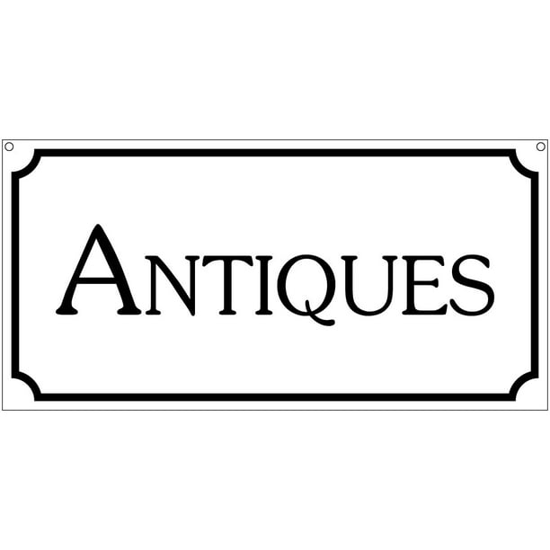 Antiques Sign