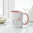 CafePress - Snoopy Dandelion Mug - 11 oz Ceramic Mug - Novelty Coffee ...