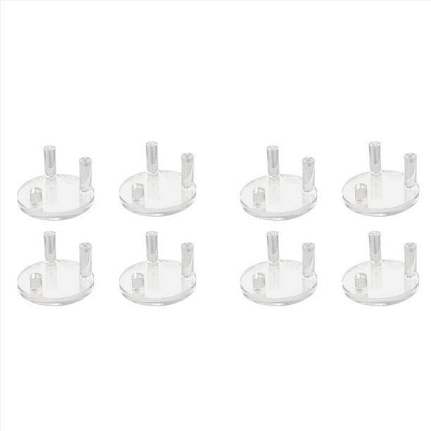 8 Packs 1.9Inch Rock Display Stand, Three-Peg Square Acrylic Display ...