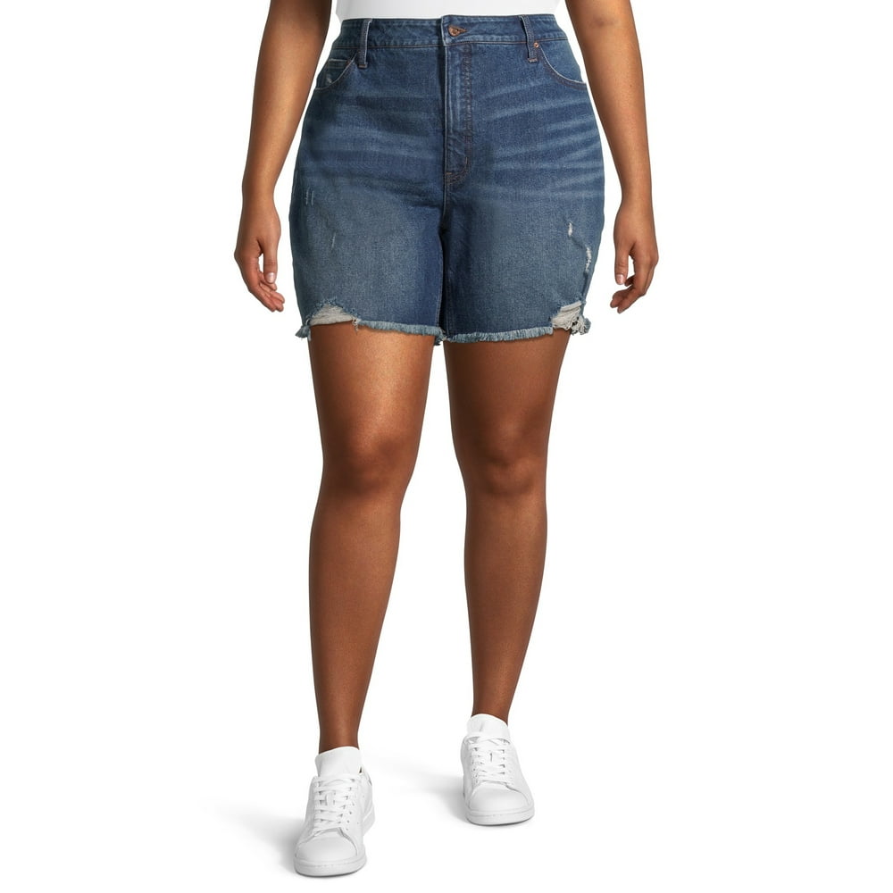 Terra & Sky - Terra & Sky Women's Plus Size Fashion Denim Shorts ... Terra & Sky - Terra & Sky Women's Plus Size Fashion Denim Shorts ...
