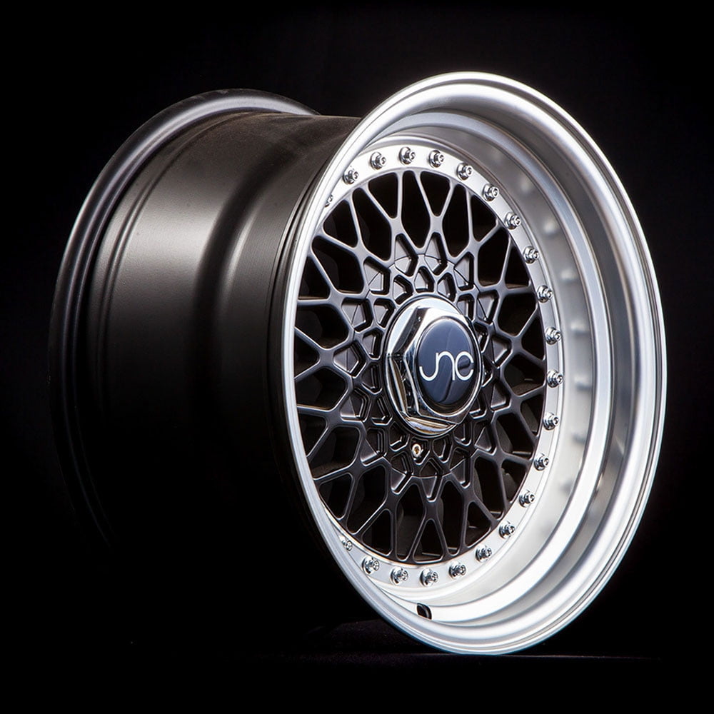 For 15x8 inch (1 Single Wheel Only) JNC Wheels - 15" JNC004 Matte Black ...