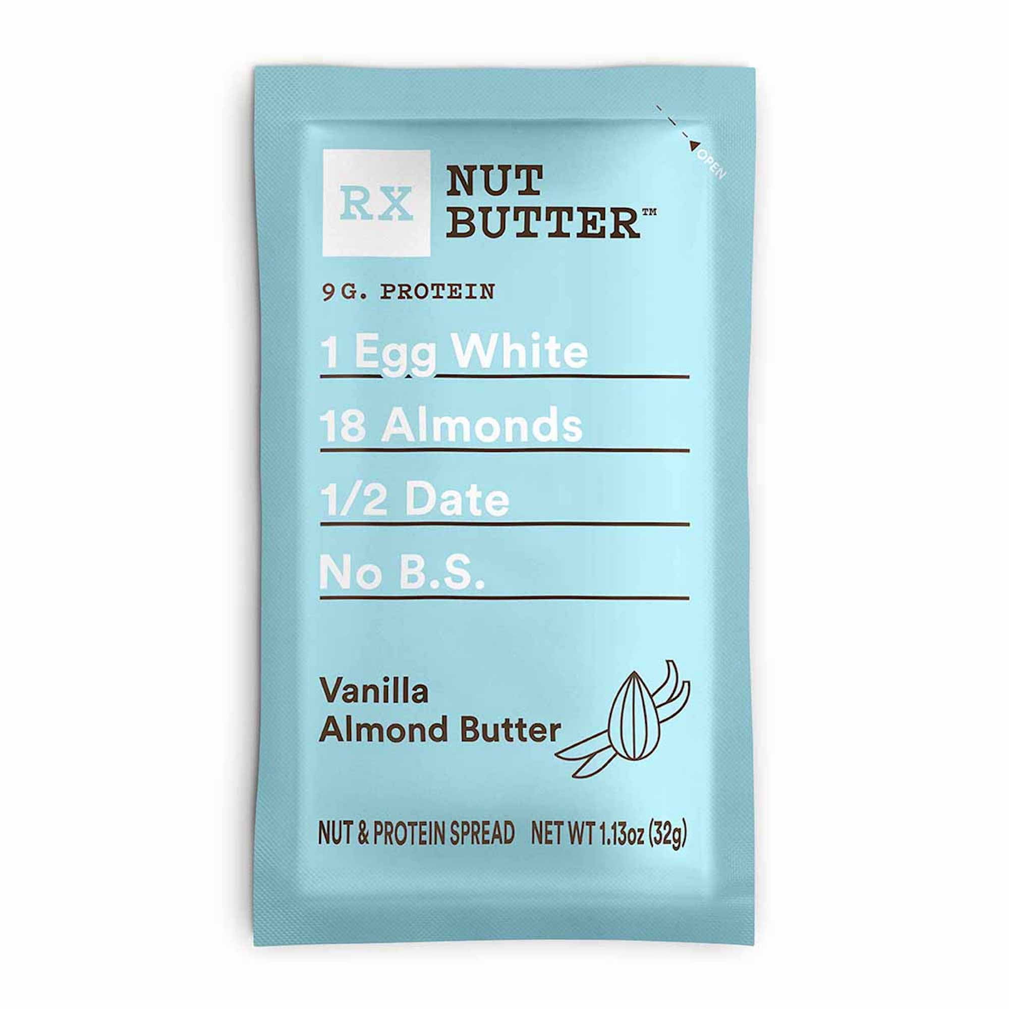 RXBAR Vanilla Almond Butter, Nut Butter Single Serve Packet, 1.13 Oz ...