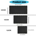 BBQ Fence Heat Shield Flameproof Fence Covers BBQ Grills Mats ...