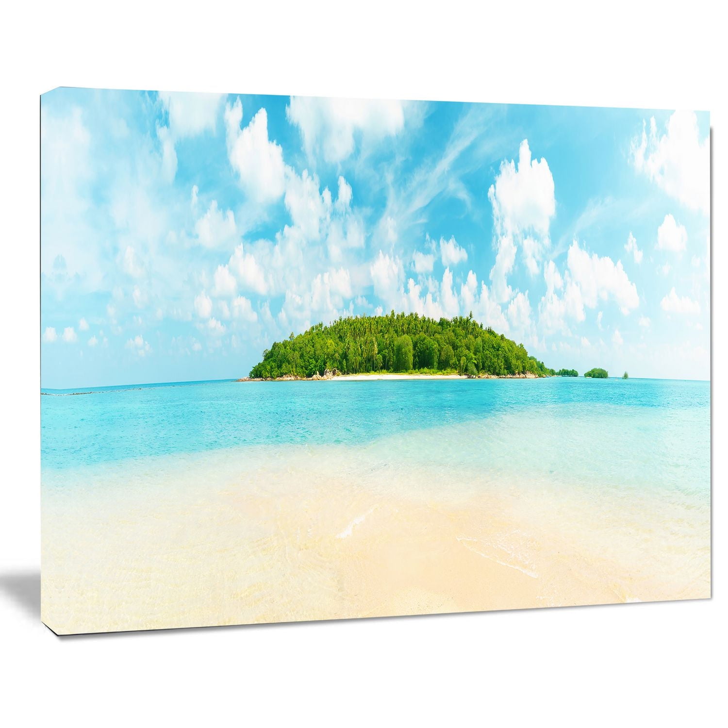 Click here for Designart Design Art Tropical Island Panorama Canv... prices