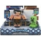 Minecraft Legends Action Figure 2-Pack, Creeper vs Piglin Bruiser, 3.25 ...