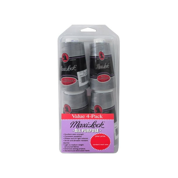 Maxi Lock All Purpose Value 4 Pack Light Grey - Walmart.com